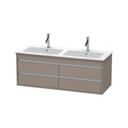 Duravit Waschtischunterschrank Ketho 127x47,5x48cm, 4 Schubk., wandh&auml;ngend, bas. ma (KT643304343)