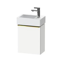 Duravit Waschtischunterschrank D-Neo 36,4x22,2x44cm, 1 T&uuml;r, An L, g pol/w ma (DE4218L34180000)