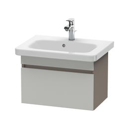 Duravit Waschtischunterschrank Com DuraStyle 58x36,8cm, betongr/basalt matt, 1 Auszug (DS637900743)