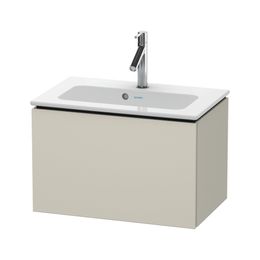 Duravit Waschtischunterschrank Compact L-Cube 62x39,1cm, Tau ma, 1 Auszug, wandh&auml;ngend (LC615609191)