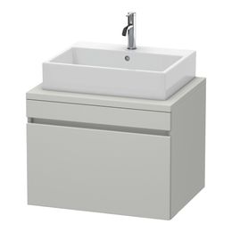 Duravit Waschtischunterschrank DuraStyle 70x54,8cm, betongr ma, f Kons, 1 Auszug (DS531100707)