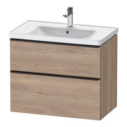 Duravit Waschtischunterschrank D-Neo 78,4x45,2cm, sw/Ei ma, 1 Kast, 1 Ausz. (DE43550BD550000)