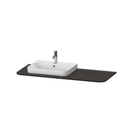 Duravit Waschtisch-Konsole Happy D.2 Plus 130x55cm, m 1 AS, Beck. li, Nussb geb. (HP031KL6969)