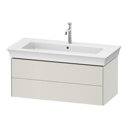 Duravit Waschtischunterschrank o. ES White Tulip 41x98,4x45,8cm, 2 SBK, Nord we. s-matt (WT4342039390010)