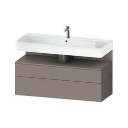 Duravit Waschtischunterschrank Qatego 119x47x59cm, ba m, 1 Schubkast., 1 Ausz. (QA4396043430000)
