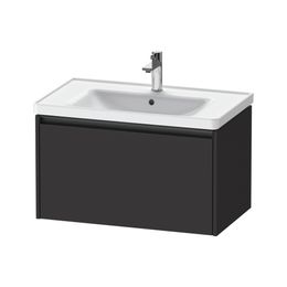 Duravit Waschtischunterschrank Ketho.2 78,4x45,5cm, graph matt, 1 Ausz., wandh&auml;ngend (K25083080800000)