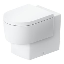 Duravit Stand-WC Balcoon 37x54cm, 4,5 l, riml, Abg wa, we. s-matt (207109AC00)