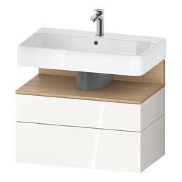 Duravit Waschtischunterschrank Qatego 79x47x59cm, E na/we g, 1 Kast, m B (QA4394030220010)