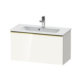 Duravit Waschtischunterschrank D-Neo Compact 81x37,2, g pol/wei&szlig; hgl, 1 Ausz., wandh&auml;ngend (DE4269034220000)