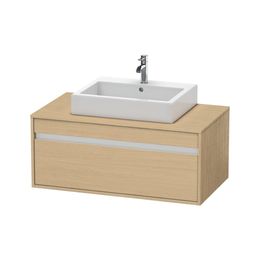 Duravit Waschtischunterschrank Ketho 100x55cm, E N, f AWT m, 1 Ausz., wandh&auml;ngend (KT669503030)