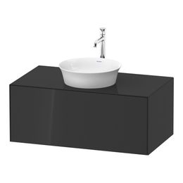 Duravit Waschtischunterschrank White Tulip 100x55cm, gr g, 1 AZ, 1 Pl, wandh&auml;ngend (WT49760H1H1)