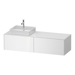 Duravit Waschtischunterschrank White Tulip 160x55cm, Be L, w g, k Ei/m Beleucht. (WT4864L85850010)