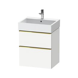 Duravit Waschtischunterschrank D-Neo 58,4x44,2cm, g pol/w m, 1 Kast, 1 Ausz. (DE4371034180000)
