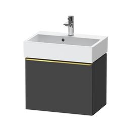 Duravit Waschtischunterschrank D-Neo Compact 58,4x37,2x44cm, 1 A, wd, g pol/gra ma (DE4229034490000)