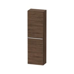 Duravit Halbhochschrank D-Neo 40x24cm, 1 T&uuml;r, 4 B&ouml;, An R, ch/nb dkl. (DE1318R10210000)