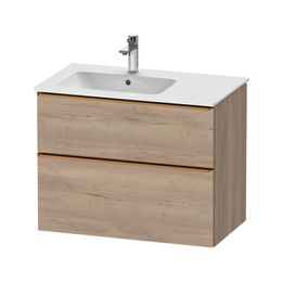 Duravit Waschtischunterschrank D-Neo 81x46,2cm, 1 Kast, B L, b geb/Ei marm. (DE4366004550000)