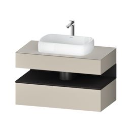 Duravit Waschtischunterschrank Qatego 100x55x60cm, gra m/ta m, Pl, 1 Kast (QA4731080830000)