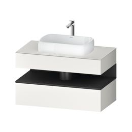 Duravit Waschtischunterschrank Qatego 100x55x60cm, gra m/we m, Pl, Nischenb (QA4731049840010)