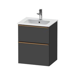 Duravit Waschtischunterschrank D-Neo 51x40,2cm, 1 Kast, 1 A, wd, b geb/Gra ma (DE4360004490000)
