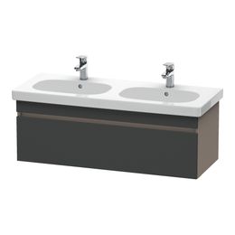 Duravit Waschtischunterschrank DuraStyle 115x45,3cm, gra m/bas ma, 1 Ausz., wandh&auml;ngend (DS638604943)