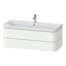 Duravit M&ouml;belwaschtisch Happy D.2 Plus 117,5x49cm, 2 Schubk., 1 HL, we s-matt (HP4349O36360000)