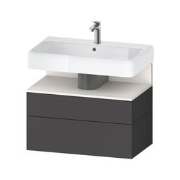 Duravit Waschtischunterschrank Qatego 79x47x59cm, w m/Gr m, 1 Kast, m Nischenb (QA4394084490010)