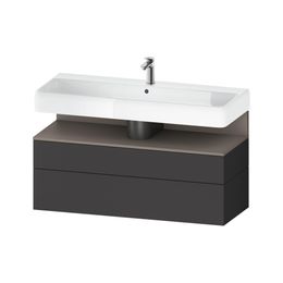 Duravit Waschtischunterschrank Qatego 119x47x59cm, ba m/Gr m, 1 Kast, 1 Ausz. (QA4396043490000)