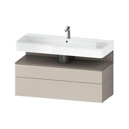 Duravit Waschtischunterschrank Qatego 119x47x59cm, ba m/ta m, 1 Kast, 1 Ausz. (QA4396043910000)