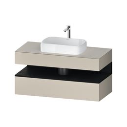 Duravit Waschtischunterschrank Qatego 120x55x60cm, E sw/tau m, Pl, 1 Kast (QA4732016830000)
