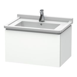 Duravit Waschtischunterschrank L-Cube 67x46,9cm, we. matt, 1 Ausz., wandh&auml;ngend (LC616408484)