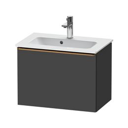 Duravit Waschtischunterschrank D-Neo Compact 61x37,2, b geb/Gra ma, 1 Ausz., wandh&auml;ngend (DE4268004490000)