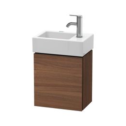 Duravit Waschtischunterschrank L-Cube 36,4x24,1x40cm, wandh&auml;ngend, T&uuml;r li, Nussb Nat (LC6293L7979)