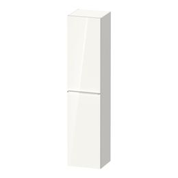Duravit Hochschrank D-Neo 40x36cm, 1 T&uuml;r, 5 B&ouml;, An li, chr/we hgl (DE1328L10220000)