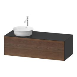 Duravit Waschtischunterschrank White Tulip 130x55cm, B L, US N gra m, k Ein/m Be (WT4977L77580010)
