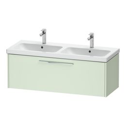 Duravit Waschtischunterschrank D-Code 118,4x40x46cm, 1 Ausz., gr&uuml;n ma, Gr. chr (DC4669010HH0000)