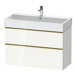 Duravit Waschtischunterschrank D-Neo 98,4x44,2cm, g pol/w g, 1 Kast, 1 Ausz. (DE4374034220000)
