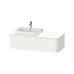 Duravit Waschtischunterschrank Happy D.2 Plus 130x55cm, 1 A, f AWT, B li, we. s-matt (HP4942L3636)