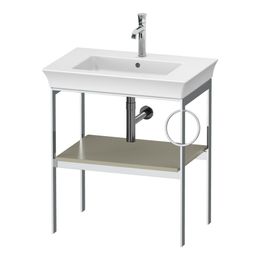 Duravit Waschtisch-Konsole White Tulip 68,4x45cm, Me, bo, HTH re, Tau s-matt (WT4543R6060)