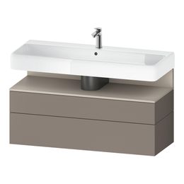 Duravit Waschtischunterschrank Qatego 119x47x59cm, T m/ba m, 1 Kast, 1 Ausz. (QA4396091430000)