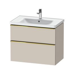 Duravit Waschtischunterschrank D-Neo 78,4x45,2cm, g pol/Tau m, 1 Kast, 1 A (DE4355034910000)