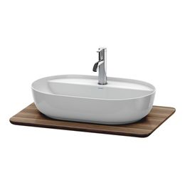 Duravit Waschtisch-Konsole Luv 68,8x47,5x2,5cm, a Holz, m 1 AS, Nussb (LU946007777)