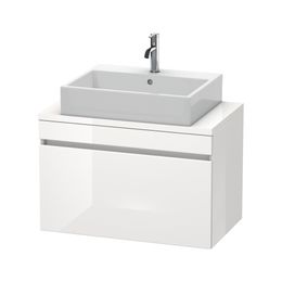 Duravit Waschtischunterschrank Com DuraStyle 80x47,8cm, we. hgl, f Konsole, 1 Auszug (DS530202222)