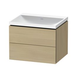Duravit M&ouml;bel-Set L-Cube 60x48x48cm, o. Hahnl., med. Ei, 2 Schub. (LC6950N71710000)