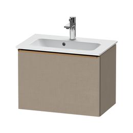 Duravit Waschtischunterschrank D-Neo Compact 61x37,2, bron geb/Leinen, 1 Ausz., wandh&auml;ngend (DE4268004750000)