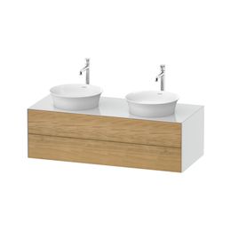 Duravit Waschtischunterschrank White Tulip 130x55cm, 2 La, E Nat w g, k Ein/m Be (WT4988BH5850010)