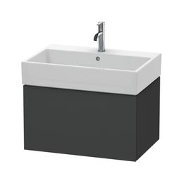 Duravit Waschtischunterschrank L-Cube 68,4x45,9cm, graph ma, 1 Ausz., wandh&auml;ngend (LC617604949)