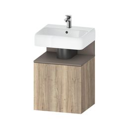 Duravit Waschtischunterschrank Qatego 49x42x64,5cm, 1 T, T l, ba m/Eich marm. (QA4077L43550000)