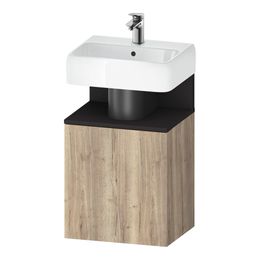 Duravit Waschtischunterschrank Qatego 44x35x64,5cm, 1 T, T r, gra m/E marm. (QA4076R80550000)