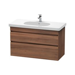 Duravit Waschtischunterschrank DuraStyle 100x45,3cm, Nussb Nat, 2 SchKa., wandh&auml;ngend (DS648507979)
