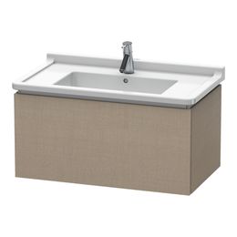 Duravit Waschtischunterschrank L-Cube 82x46,9cm, leinen, 1 Auszug, wandh&auml;ngend (LC616507575)